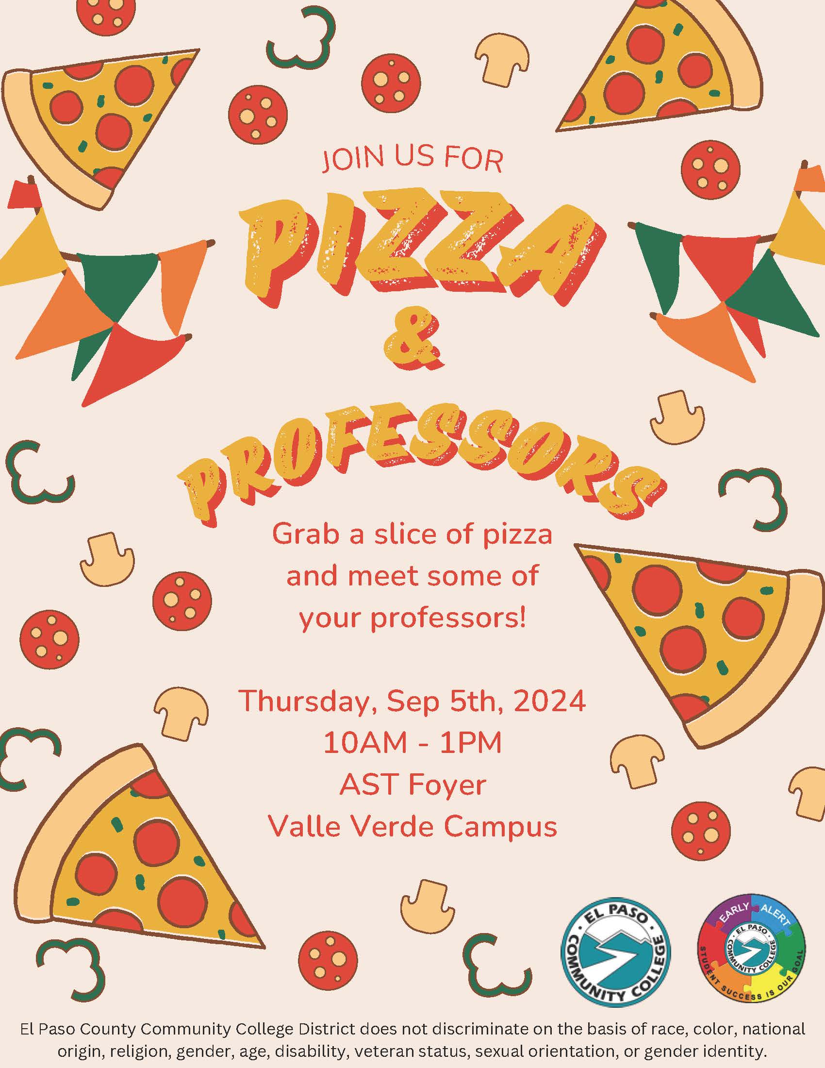 Events - Pizza & Professors Meet and Greet