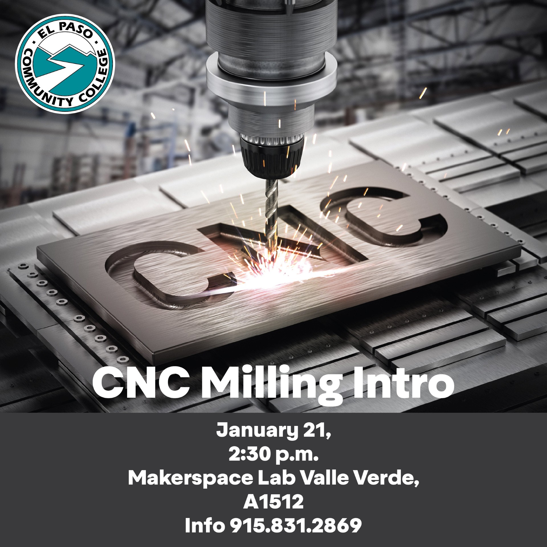 Events - introduction to CNC Milling