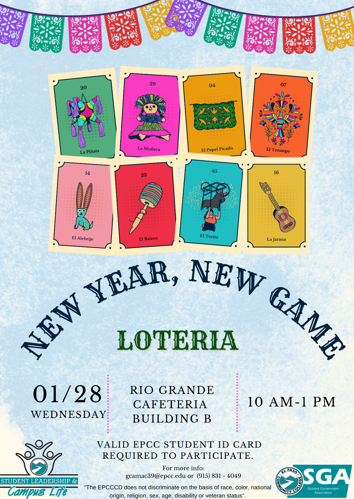 Events - New Year, New Me Loteria!